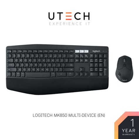 คยบอรด เมาสไรสาย Logitech MK850 Multi Device Wireless Keyboard