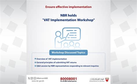 Nbr Holds Vat Implementation Workshop Starvision News