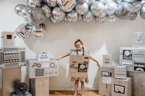 Diy Box Robot Costume