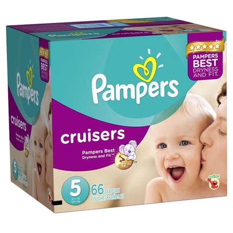 Pampers Cruisers Size 5 Diapers Super Pack 66 Count Pampers