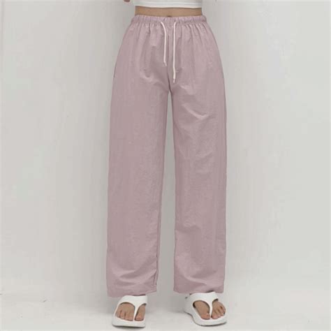 가을까지~ 밴딩 바스락 일자팬츠 와이드팬츠 여름바지 쿨링팬츠 여름팬츠 에이블리