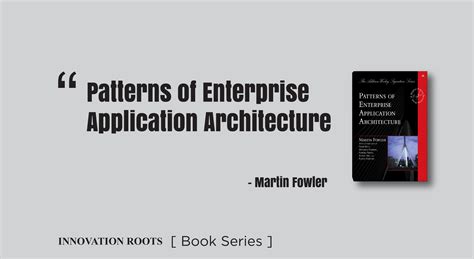 patterns of enterprise application architecture book series