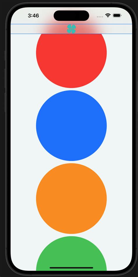 Ios How Can I Apply Vertical Spacing Between Elements In A Zstack