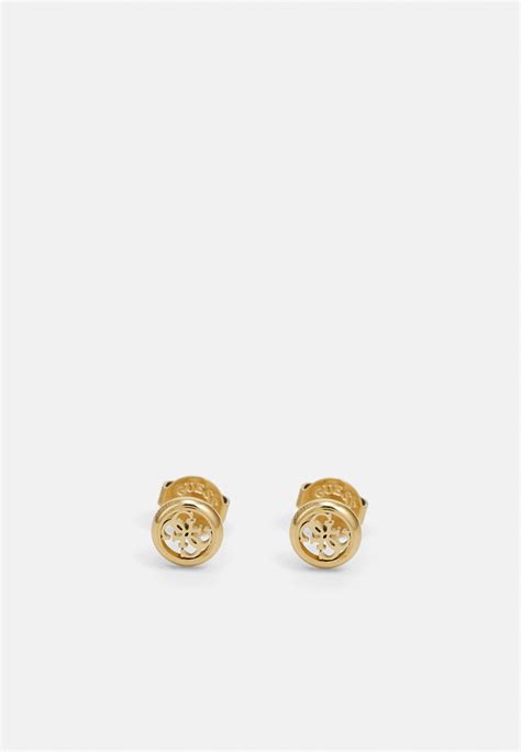 Guess Perfect Illusion Earrings Gold Coloured Uk