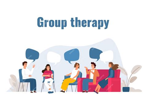 Terapia De Grupo Sessão De Tratamento De Dependência Pessoas Dos