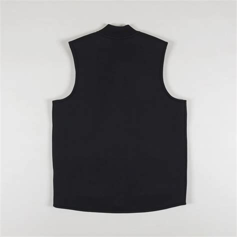 Carhartt Wip Workwear Mens Car Lux Winter Vest Gilet Black Grey