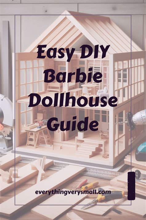 Easy Diy Barbie Dollhouse Guide An Overview Dollhouse Blueprints
