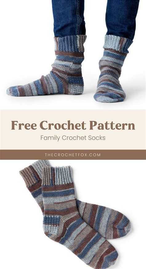 10 Free Crochet Socks Patterns For Everyone Artofit