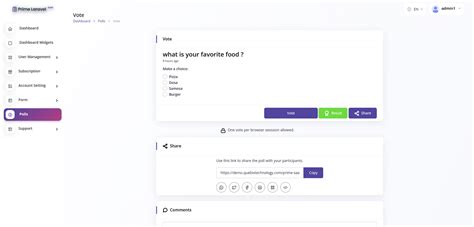 Prime Laravel Saas Form Builder Poll Management System Code Market