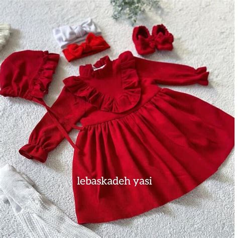 خرید و قیمت پیراهن یلدایی دخترانه مخمل کبریتی لباس یلدایی پاییزه شیک و