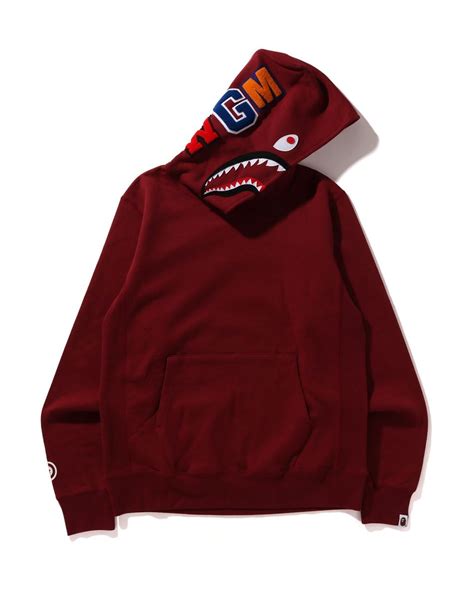 A Bathing Ape® 샤크 풀오버 후드 티셔츠 Bape 공식 웹사이트 Intbapecom