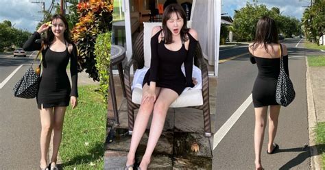 이경규 딸 이예림 블랙 미니 원피스 입고 글래머 보디라인 자랑 조선비즈