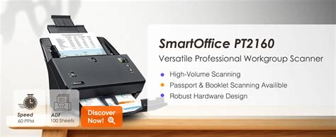 Plustek Document Scanner High Speed Duplex Color Scanner