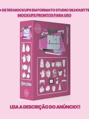 Pack Mockup Completo De 100 Arquivos Compre Produtos Personalizados