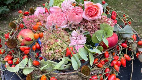 Herbstlicher Kranz Kreativ ARD Buffet TV