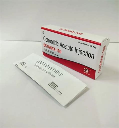 Octanax 100 Octreotide Acetate Injection 100 Mcg At Rs 650 Box In Ambala