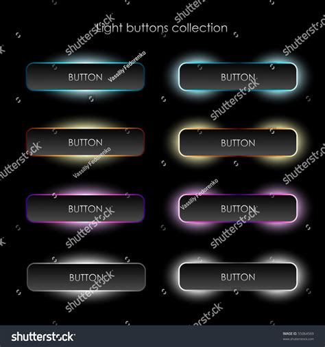Glow Button Set Stock Vector Royalty Free 55064569 Shutterstock Glow Button Set Stock Vector Royalty Free 55064569 Shutterstock
