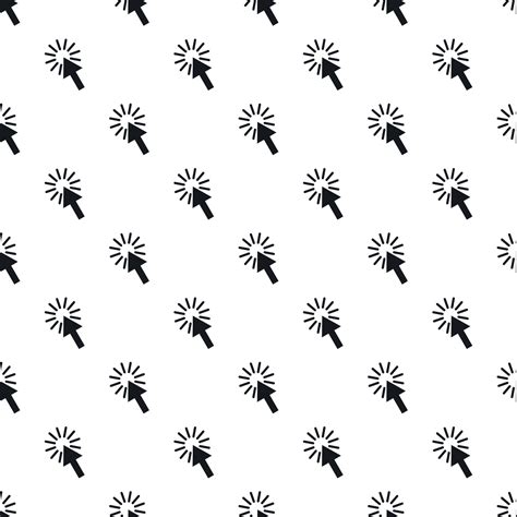 Cursor Arrow Pattern Simple Style 15246435 Vector Art At Vecteezy