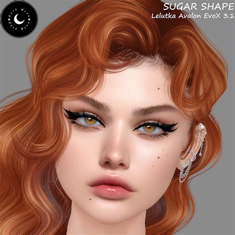 Second Life Marketplace Dark Moon Sugar Shape Lelutka Avalon Evox