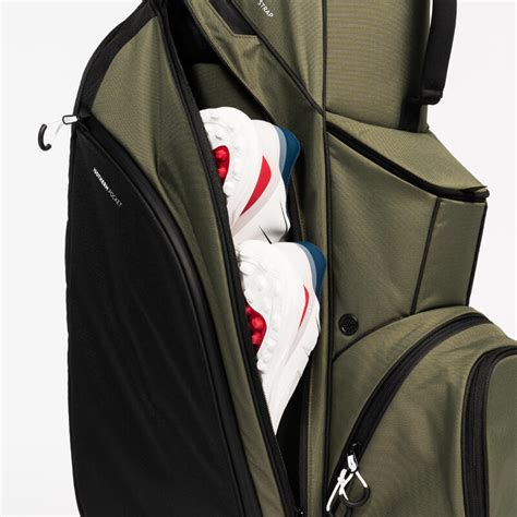 Golf Trolley Bag Inesis Cart Black Inesis Decathlon