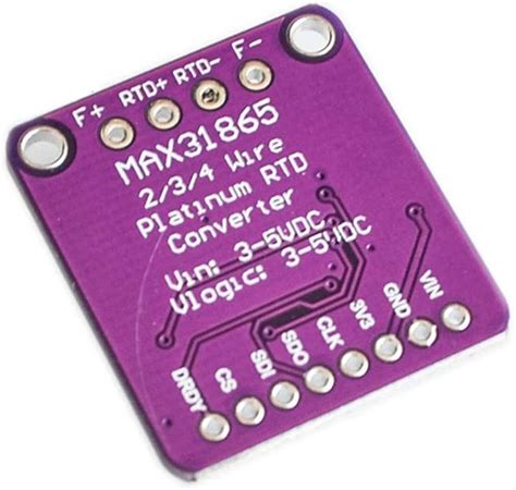 Max31865 Rtd Temperature Humidity Module