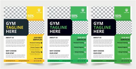Gym Leaflet Vector Art Icons And Graphics For Free Download