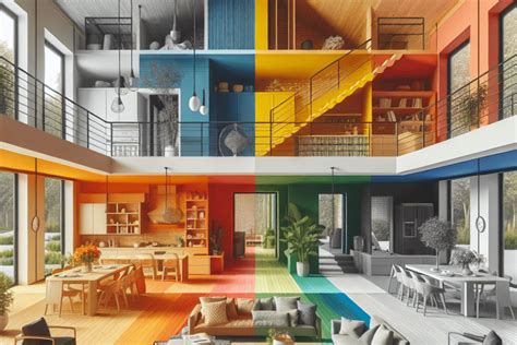 How To Use Color Zoning To Define Spaces In Open Floor Plans Styling