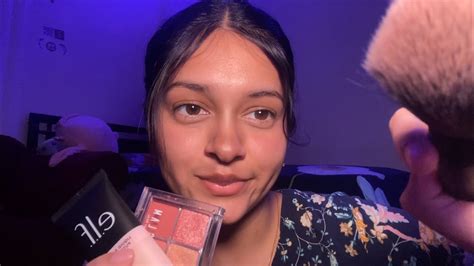 Asmr Doing Your Makeup But Youre In A Rush 💄personal Attention