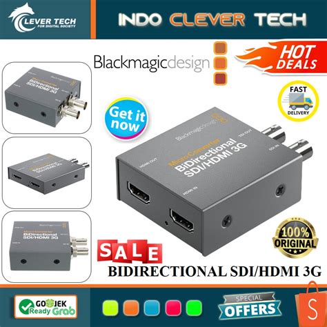 Jual Blackmagic Micro Converter Bidirectional SDI/HDMI 3G Non PSU ...