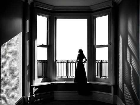 Premium Photo Window Shadow Overlay Template