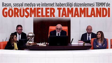 Basın Sosyal Medya Ve Internet Haberciliği Düzenlemesi Tbmmde