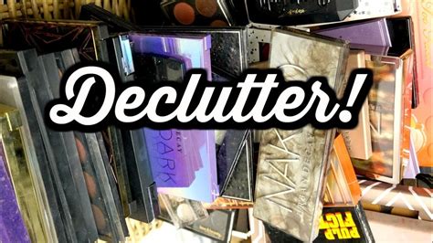 Eyeshadow Palette Collection And Declutter Part 1 Of 2 Youtube