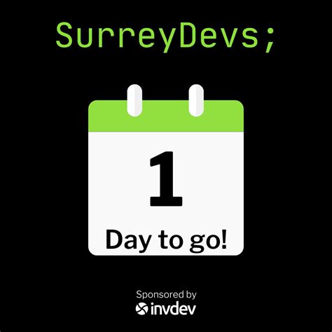 Our Sister Company Invdev Will Be Sponsoring The Surreydevs Meetup
