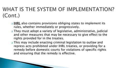 Difference Between Ihl And Ihrl Pptx Law