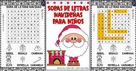 Sopas De Letras NavideÑas Para NiÑos Imagenes Educativas