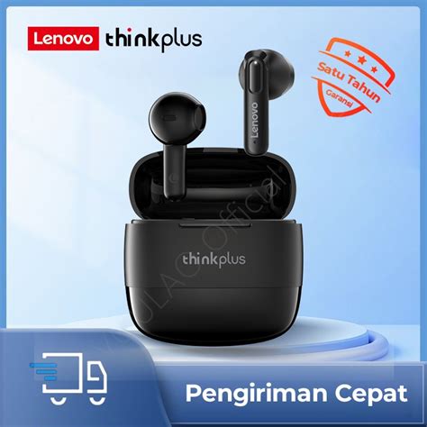 Jual Lenovo Thinkplus Bluetooth Wireless Earphone TWS Dengan Mic Mini Earbuds Bluetooth