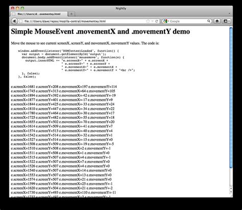 Implementing Mouse Lock Part Iii