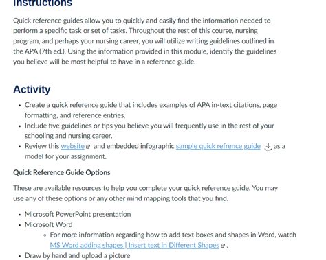 Solved Sample Quick Reference Guide Above Instructions Quick