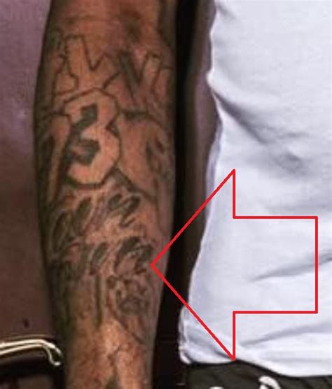Chief Keef Tattoos On His Arm