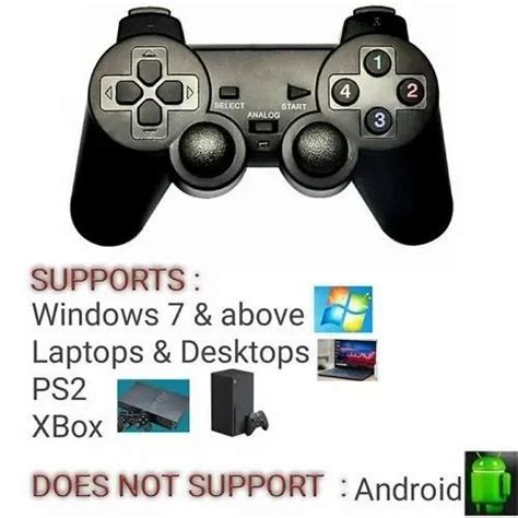 Plastic English Enter Usb Game Pad With Vibration E Gpv PC Gamepad At