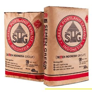 Jual Semen Gresik 40kg Indonesia Shopee Indonesia