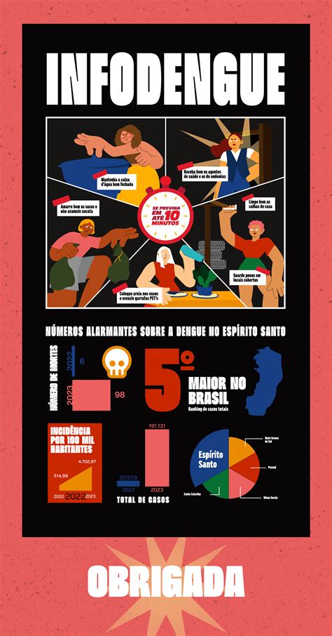 Infográfico Dengue Behance