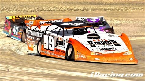 IRacing Dirt Super Late Models At Limaland YouTube