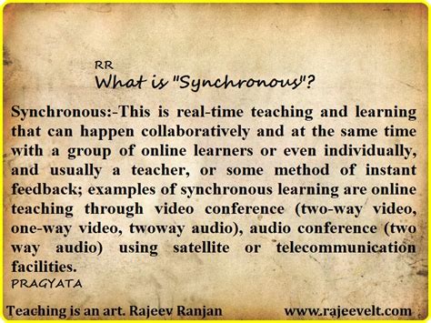 What Is Synchronous School Education Solutions