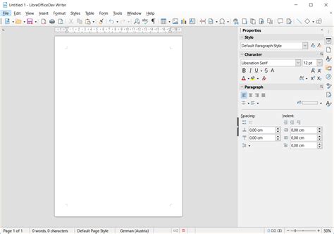 sidebar improvements r libreoffice