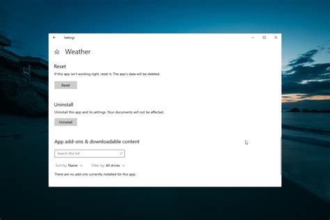 windows weather app not working fix it with these 4 methods