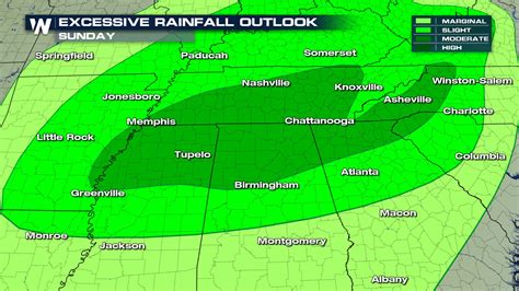 Flash Flooding Threat In The Southeast Over The Weekend Weathernation