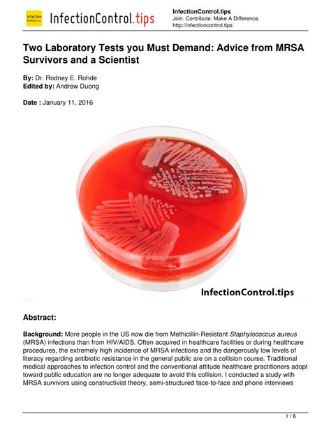 Mrsa Test
