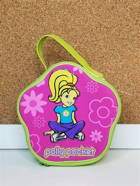 Polly Pocket Storage Bag Carrying Case Zippered Travel Etsy