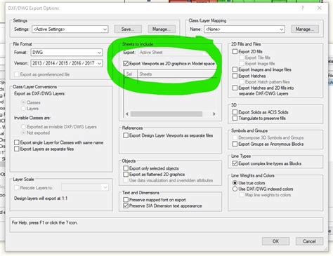 Export 2d Dwg Possible General Discussion Vectorworks Community Board